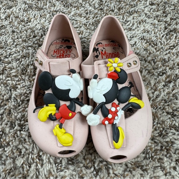 Mini Melissa | Shoes | Mini Melissa Disney Mickey Minnie Kissing Mary ...